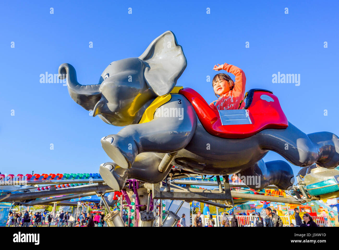Carnival Fun Fair Ride Stock Photo - Alamy