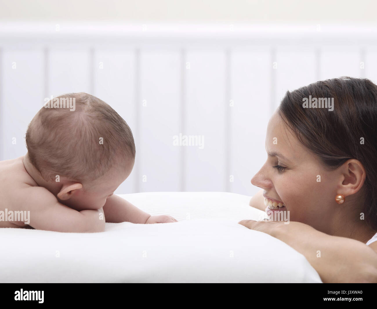 Mother & Baby Stock Photo - Alamy
