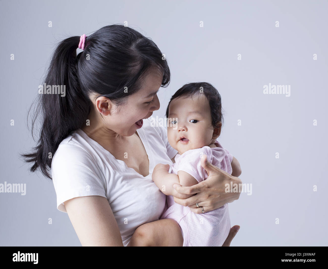 Mother & Baby Stock Photo - Alamy