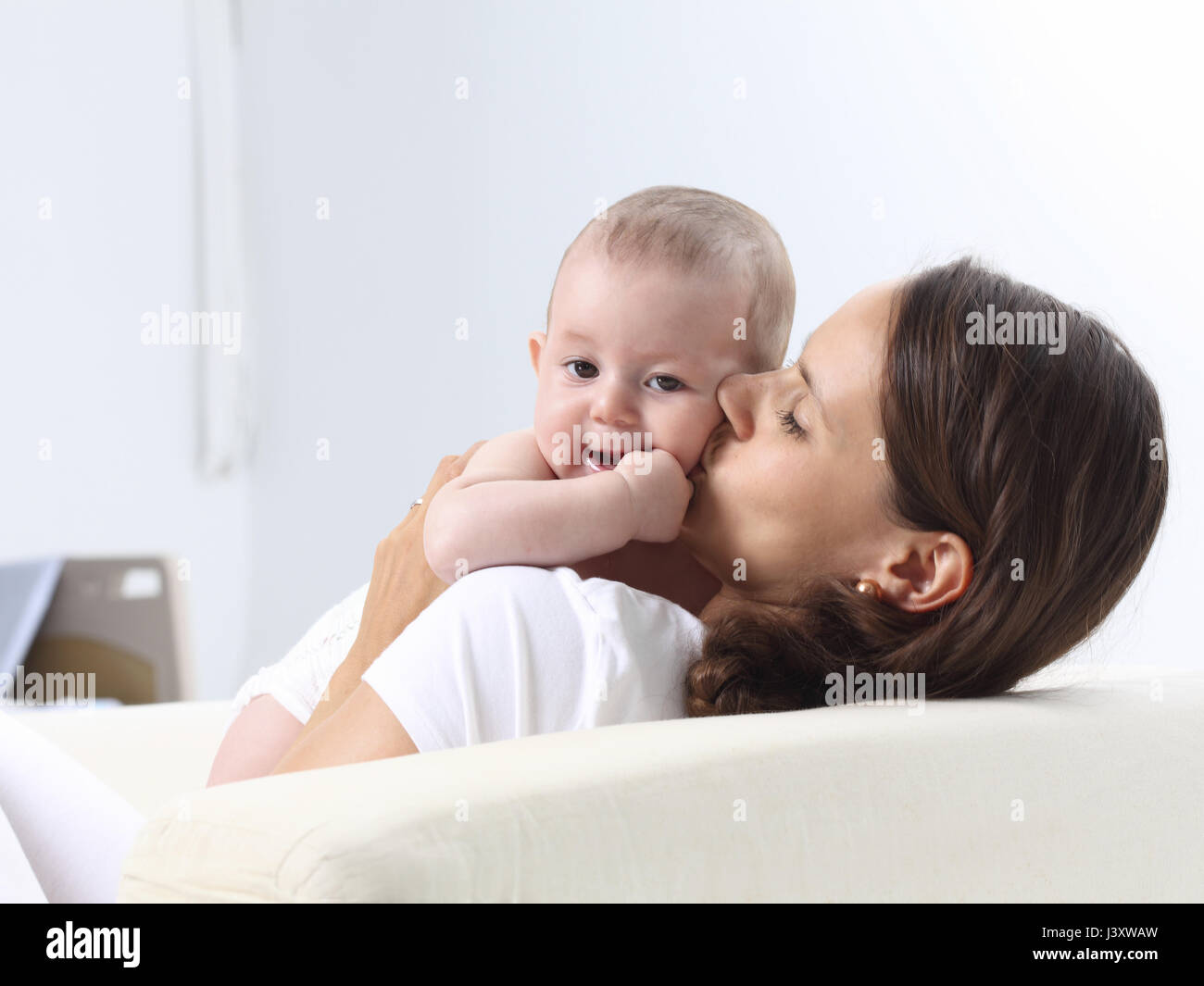 Mother & Baby Stock Photo - Alamy