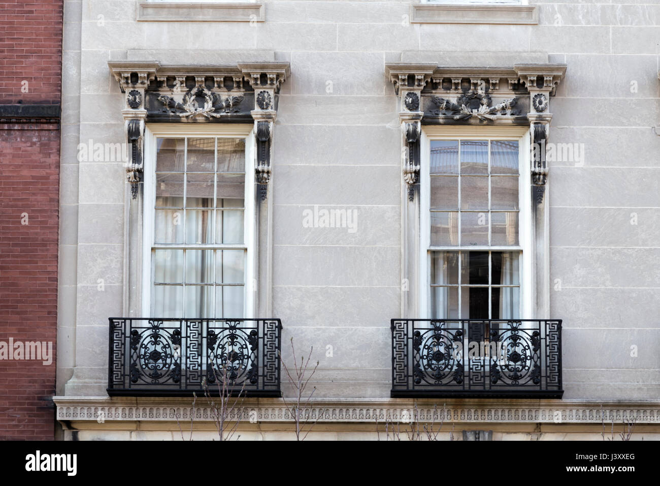 Windows of Boston Stock Photo - Alamy