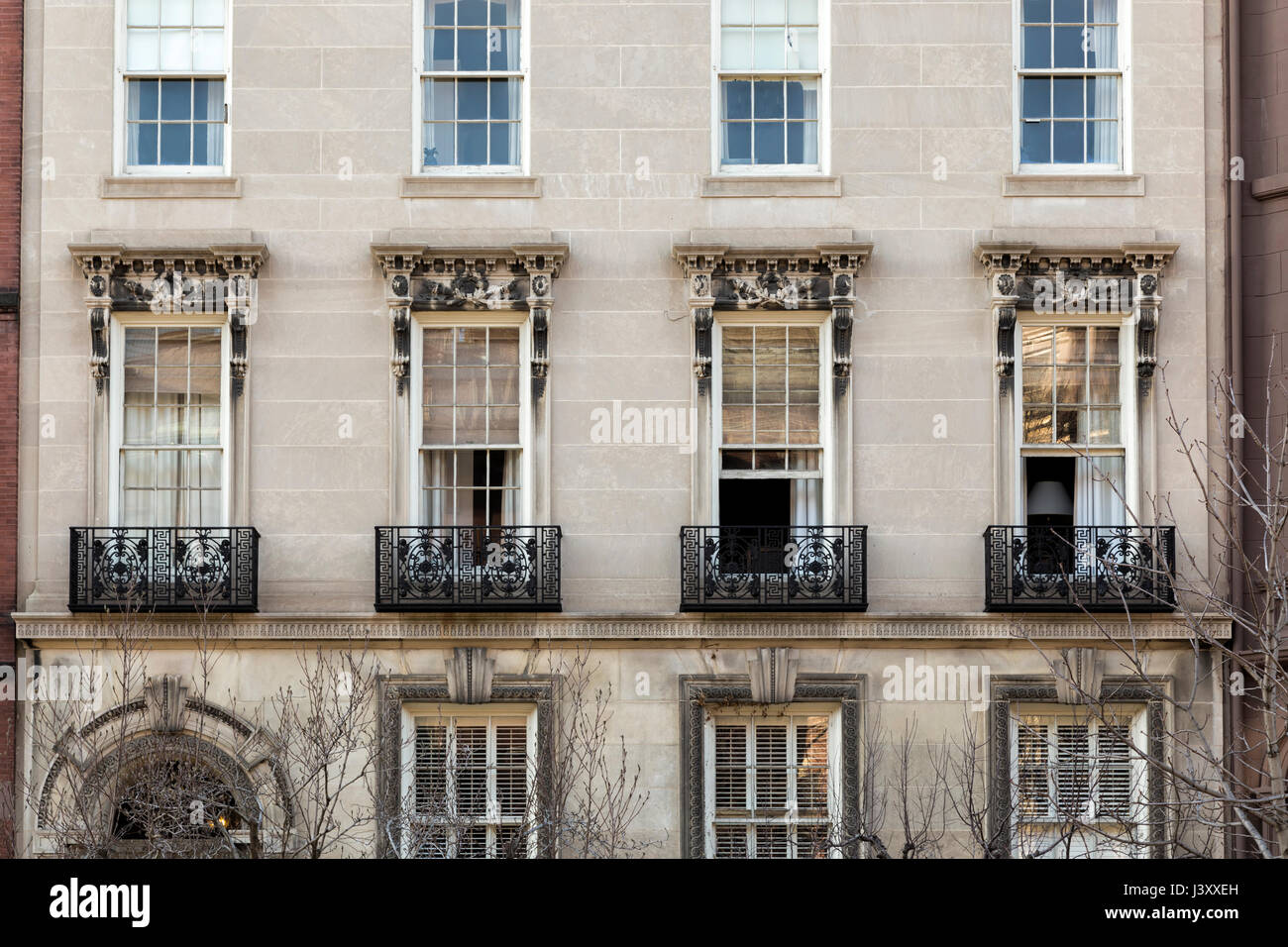 Windows of Boston Stock Photo - Alamy