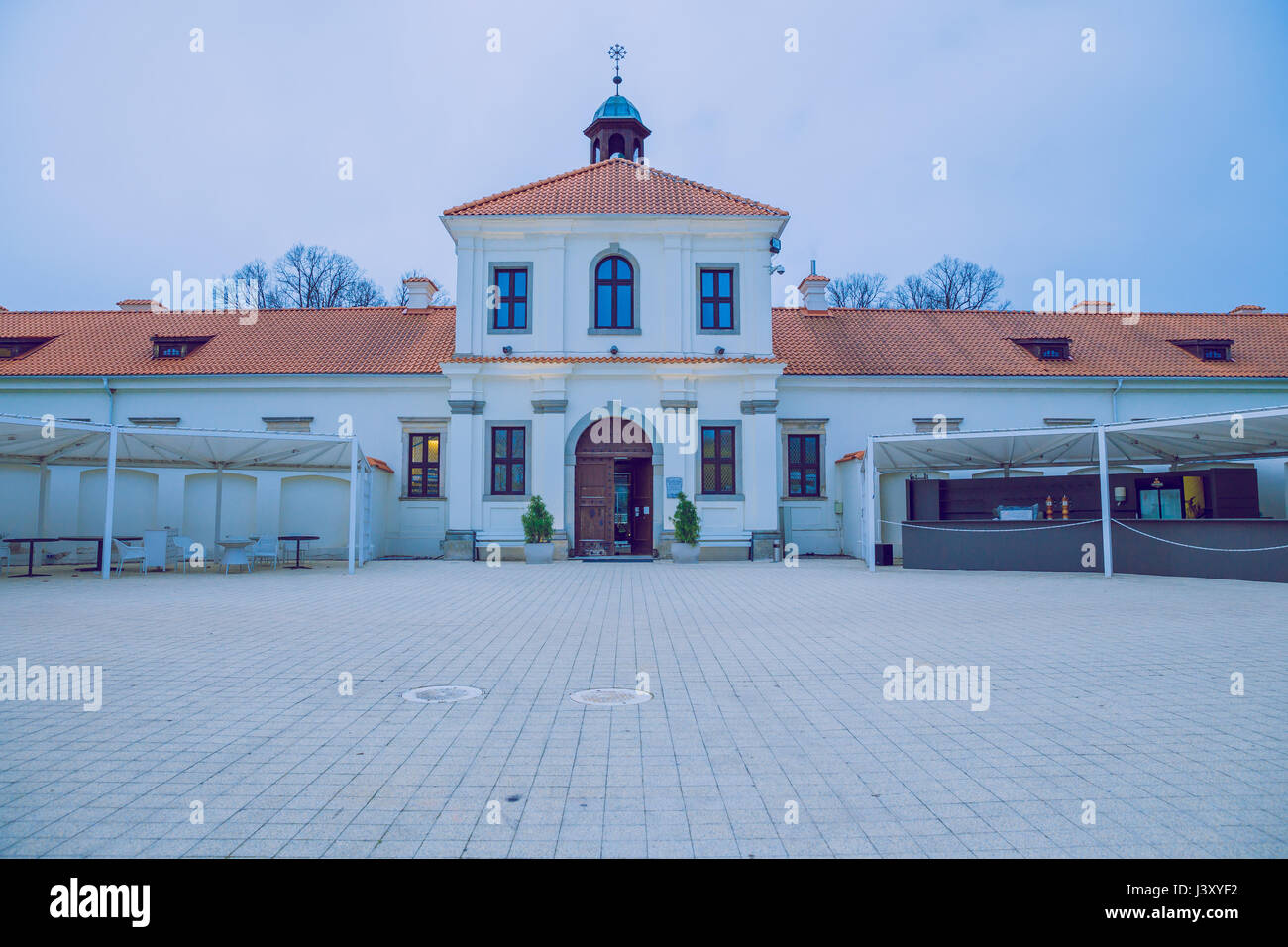 Kaunas, Lithuania 2017, Nature, buildings, trees and beautiful view. It ...