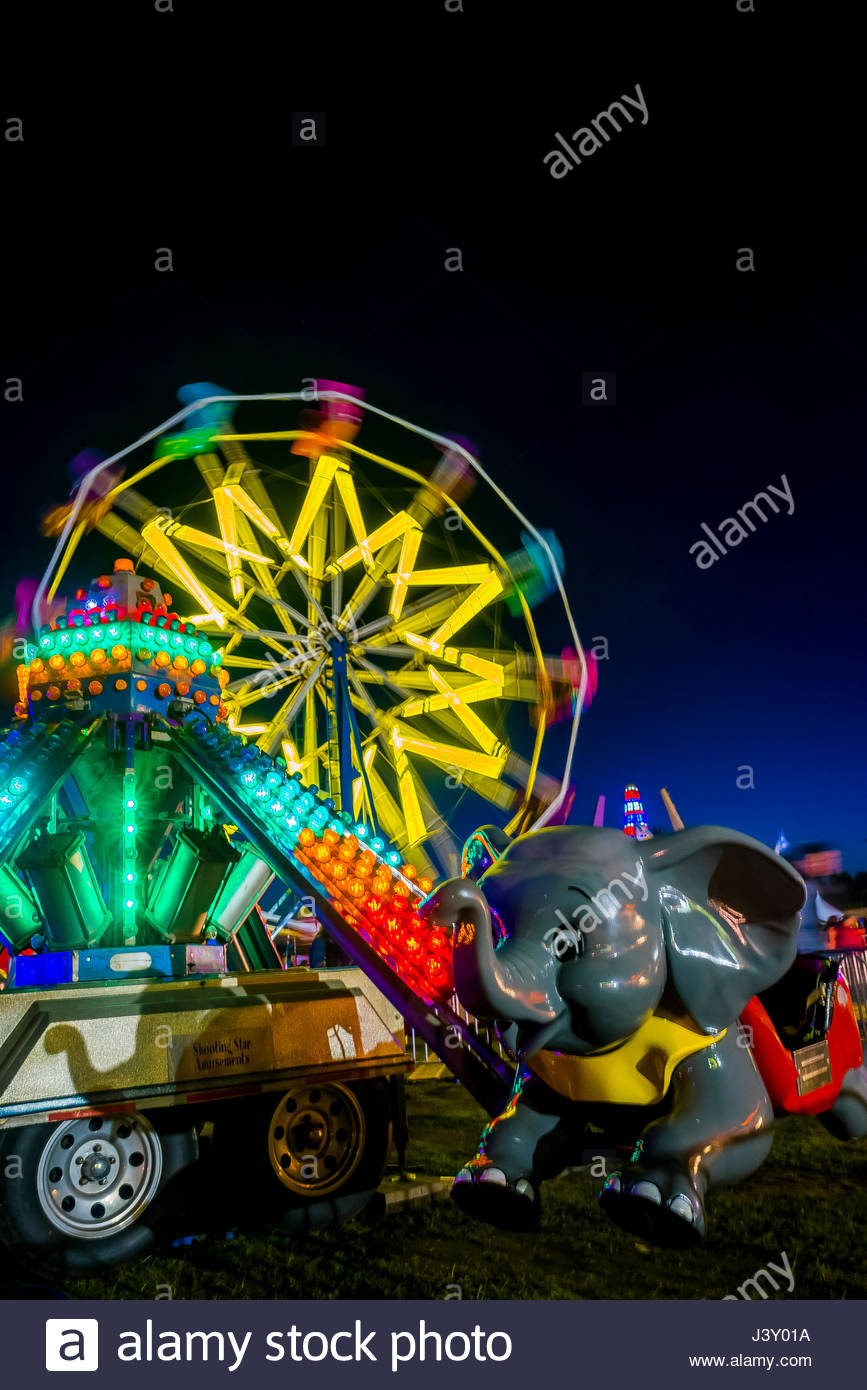 Dumbo Amusement Ride Stock Photos & Dumbo Amusement Ride Stock Images ...