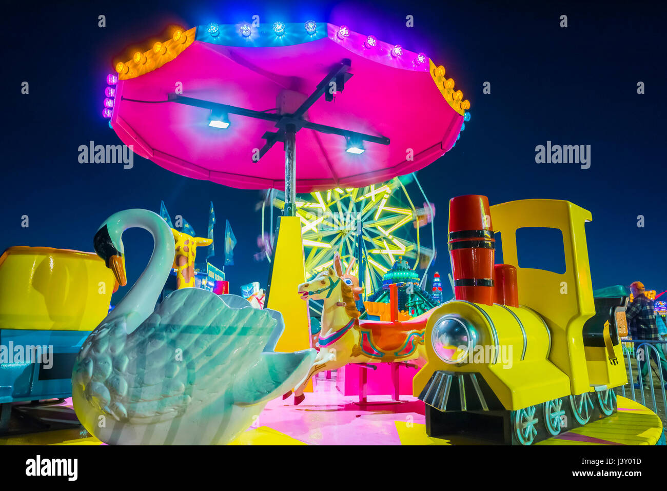 Carnival Fun Fair Ride Stock Photo - Alamy