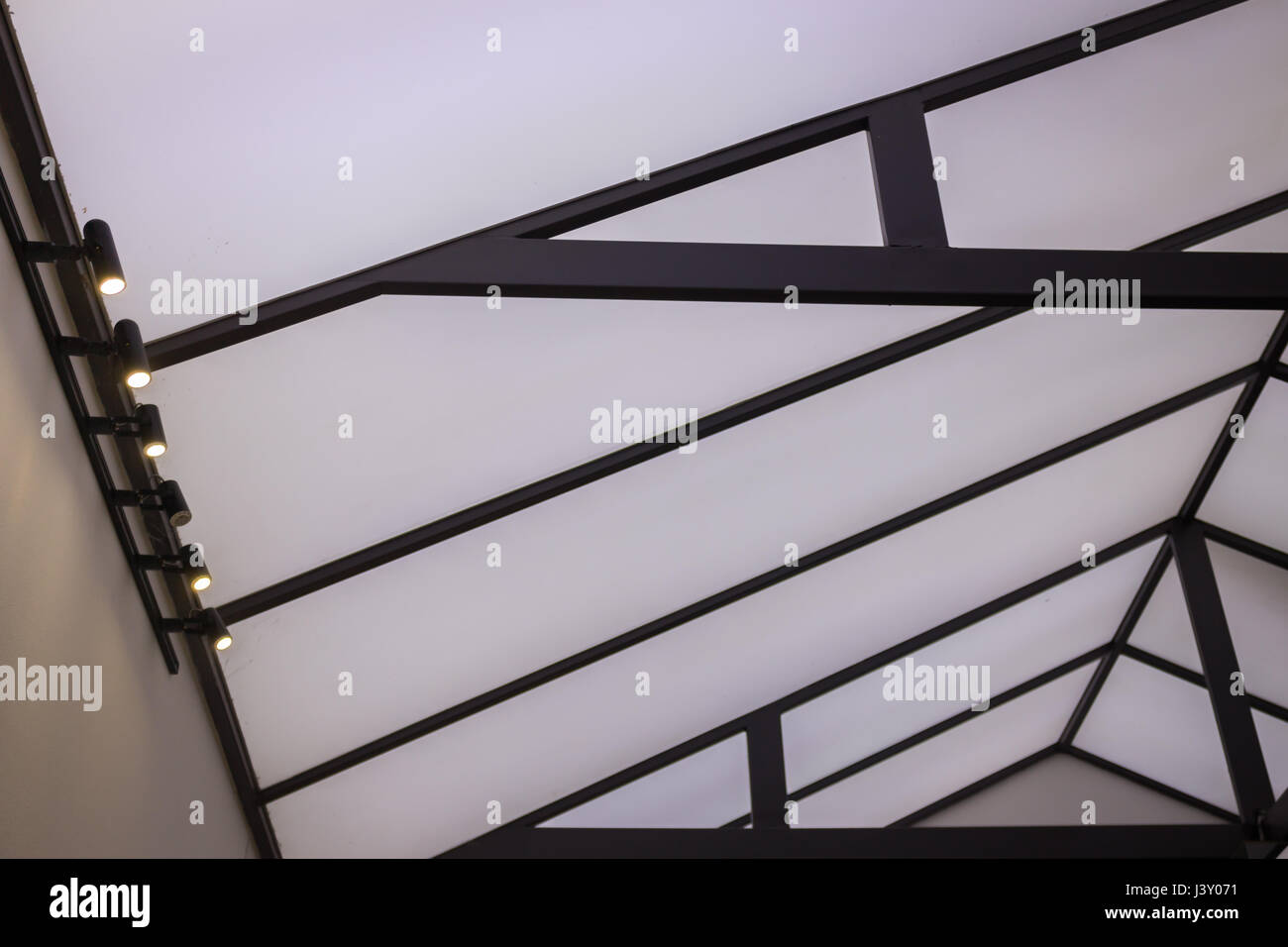 Spotlight Of Architectural Ceiling Interior, stock photo Stock Photo ...