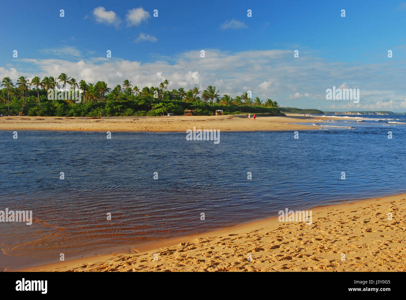 Caraiva beach, Brazil Stock Photo - Alamy