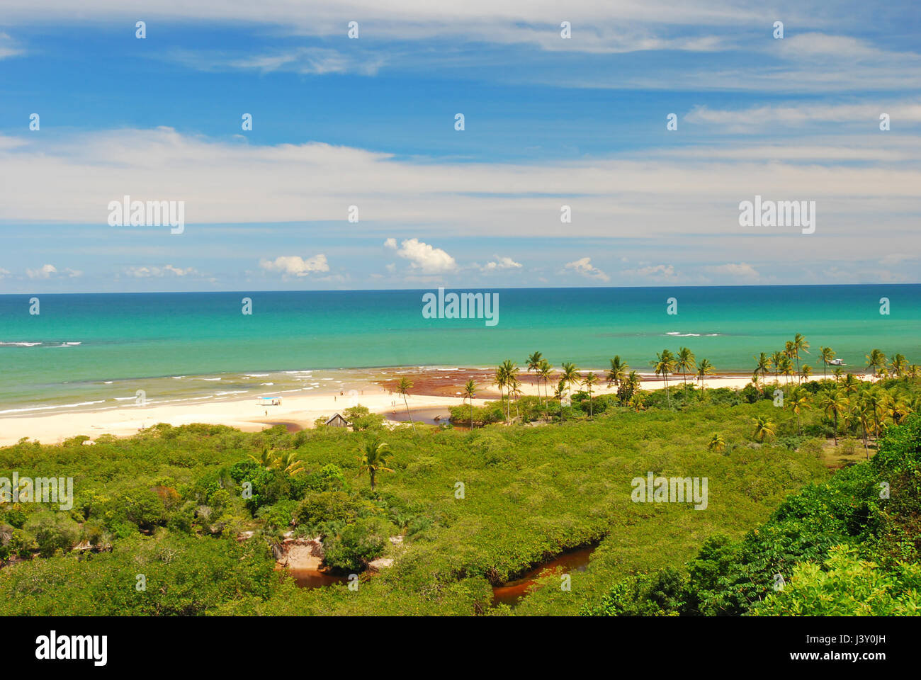 Trancoso beach, Brazil Stock Photo - Alamy