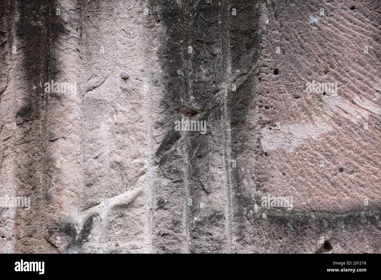 Macro of arenite texture in an old quarry Stock Photo - Alamy