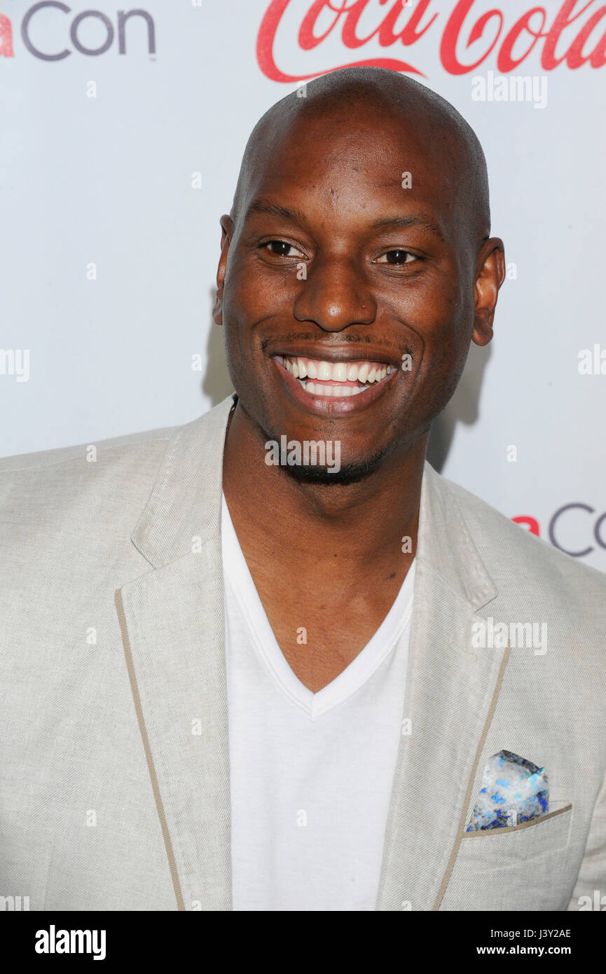 Actor/Singer Tyrese Gibson, arrives at the CinemaCon awards ceremony at ...