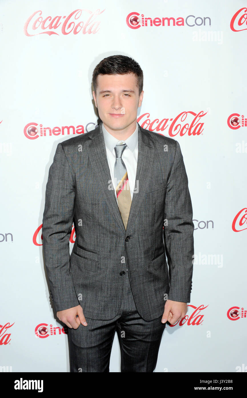 Actor Josh Hutcherson arrives at CinemaCon's Big Screen Achievement ...