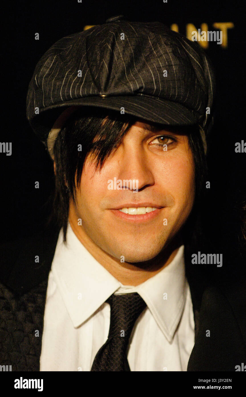 Pete Wentz of Fall Out Boy arrives to the Hennessy Artistry Finale ...