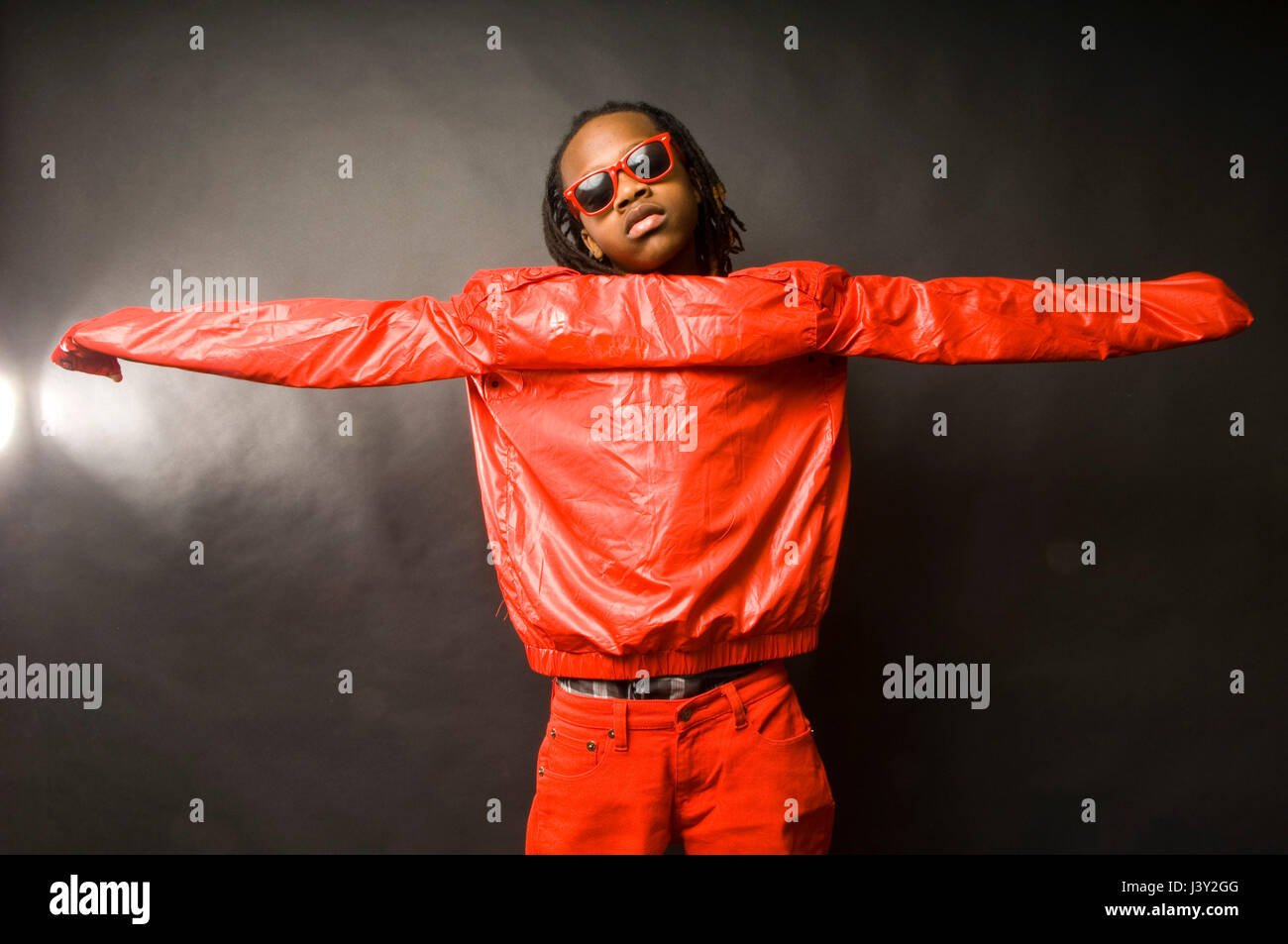 Lil Chuckee of Lil Wayne's Young Money Entertainment exclusive studio ...