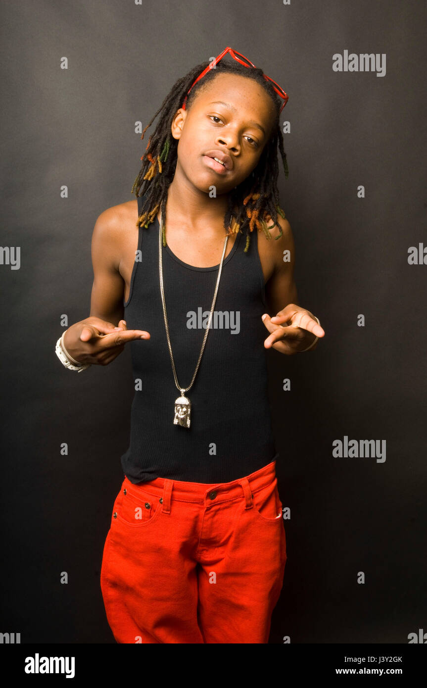 Lil Chuckee of Lil Wayne's Young Money Entertainment exclusive studio ...