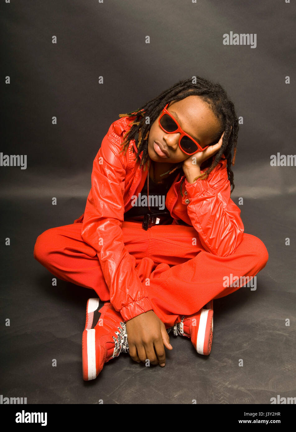 Lil Chuckee of Lil Wayne's Young Money Entertainment exclusive studio ...