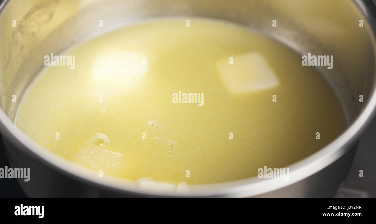 Butter melting process hi-res stock photography and images - Alamy