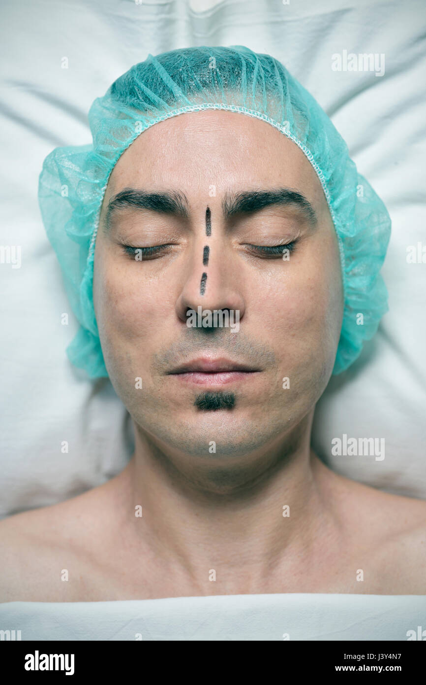 Man bone nose hi-res stock photography and images - Alamy