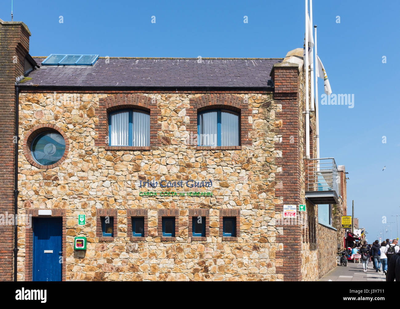 Colorful homes in Howth, Irealnd Stock Photo - Alamy