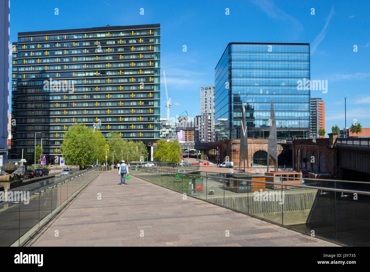 The 101 Embankment office and the CitySuites apartment buildings, from ...