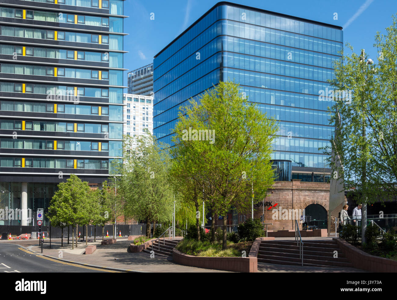 The 101 Embankment office and the CitySuites apartment buildings, from ...