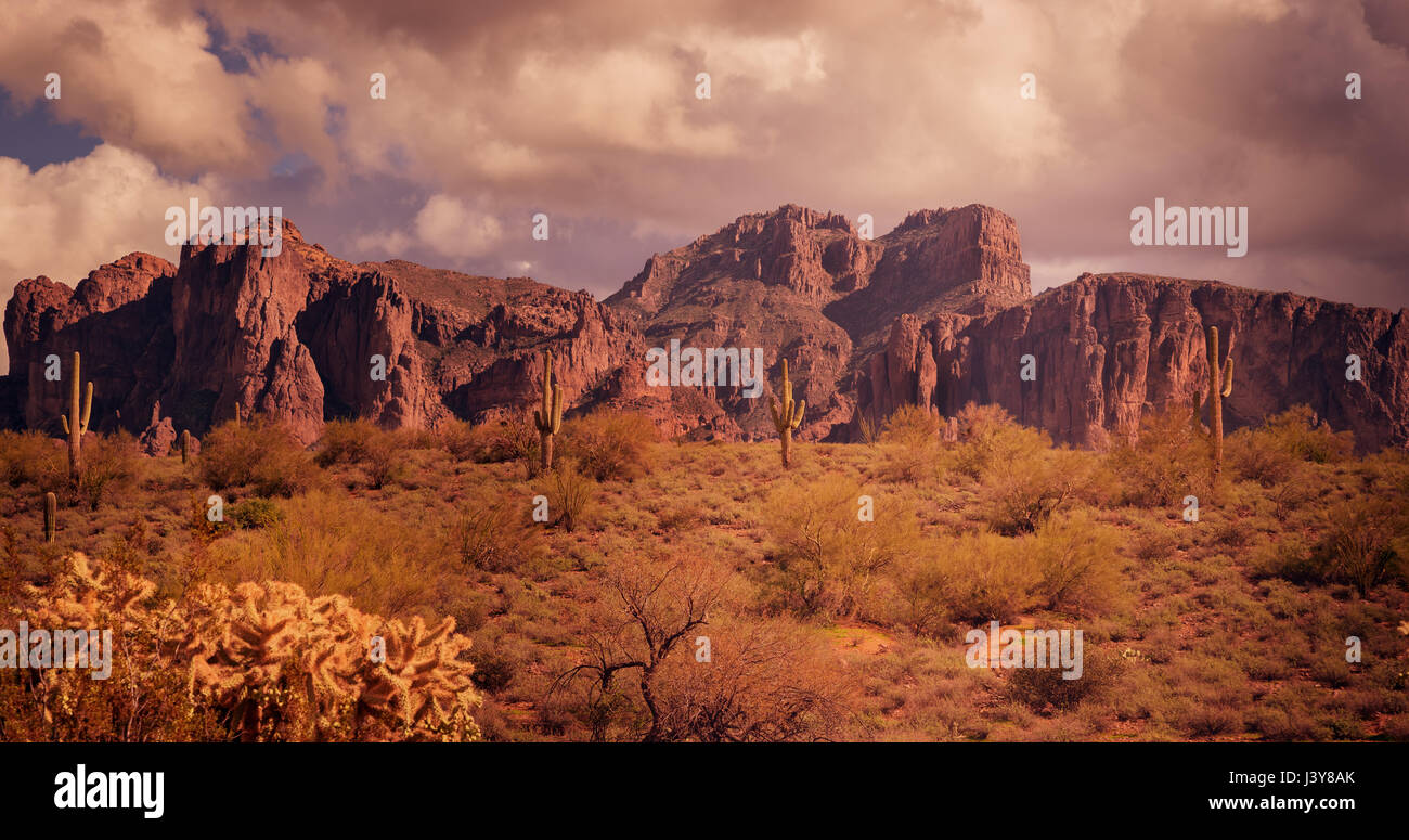 Arizona desert wild west hi-res stock photography and images - Alamy