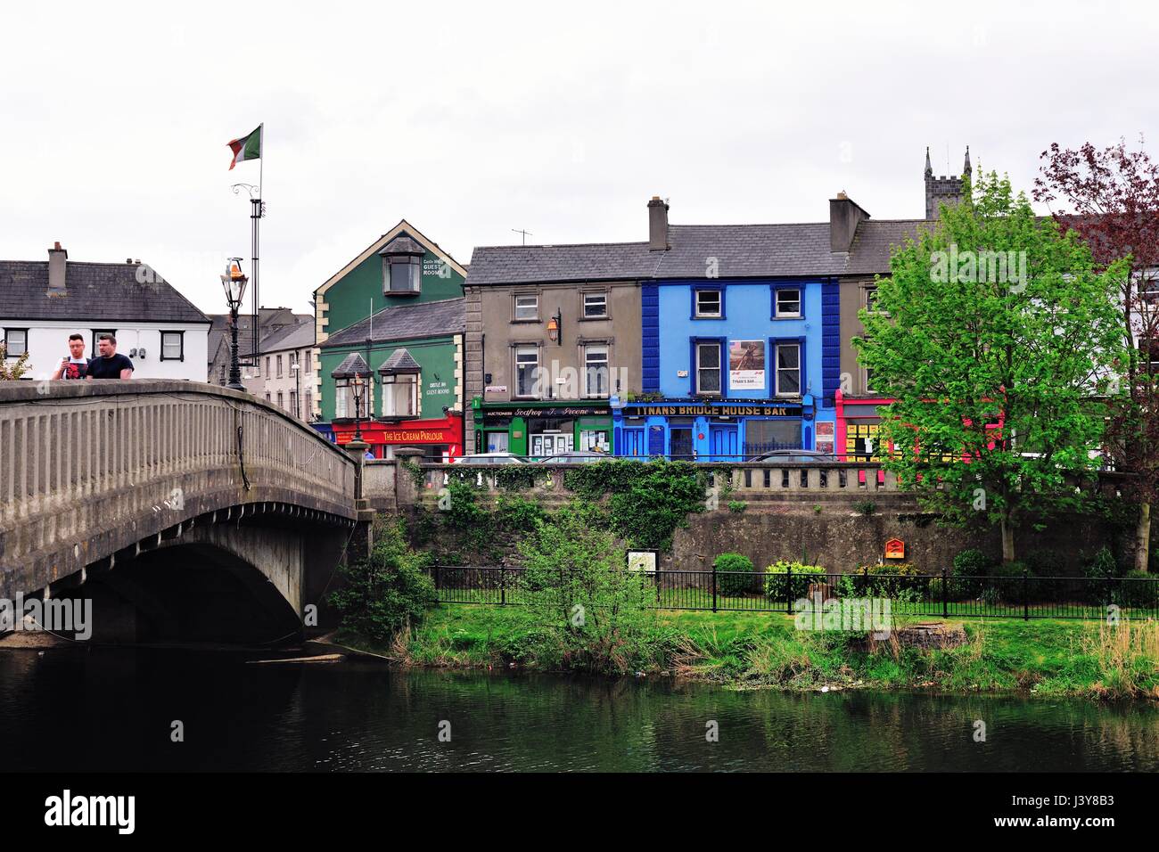 Typical irish flag hi-res stock photography and images - Alamy