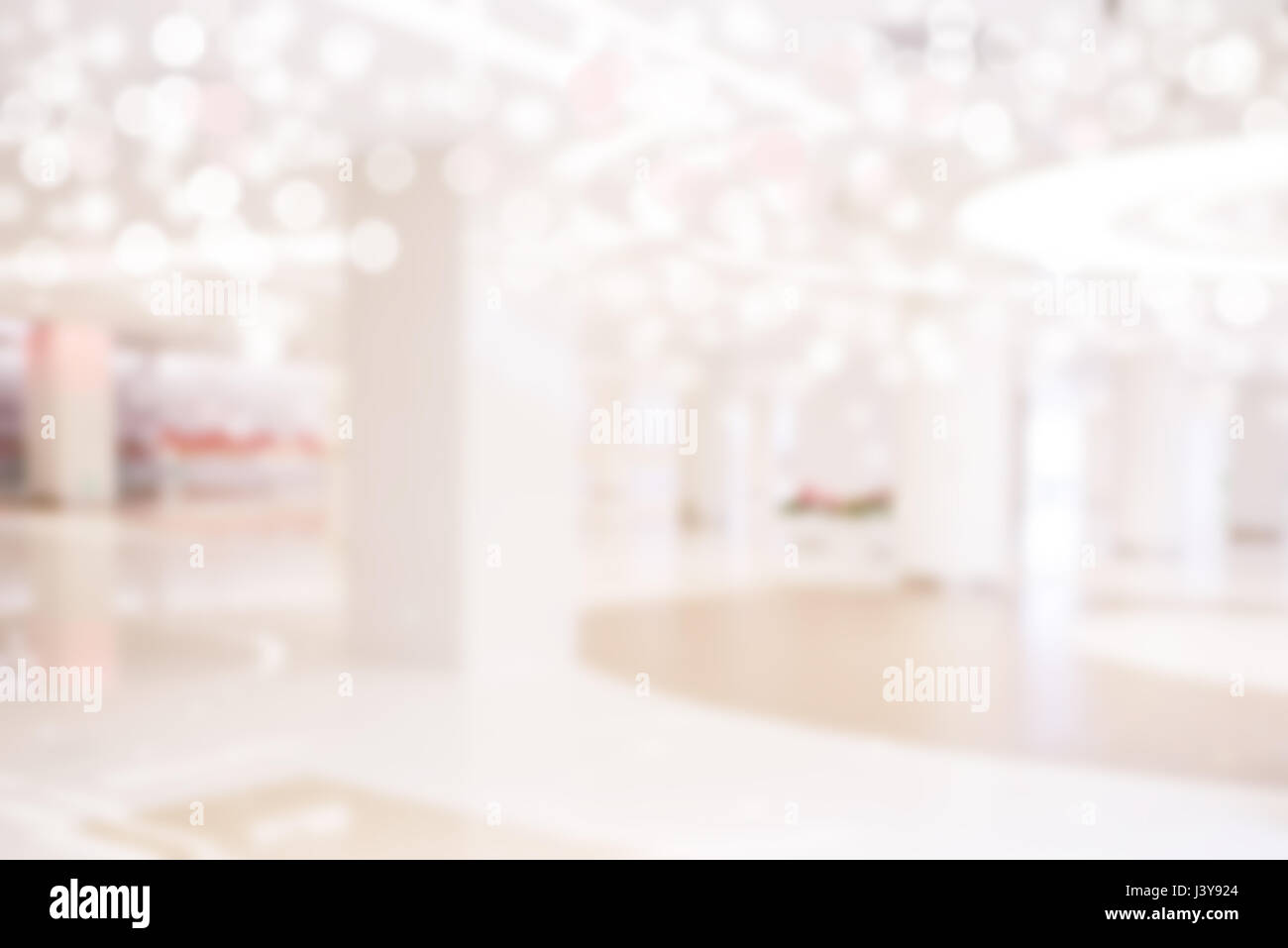 Beautiful commercial building interior.Defocusing background material ...