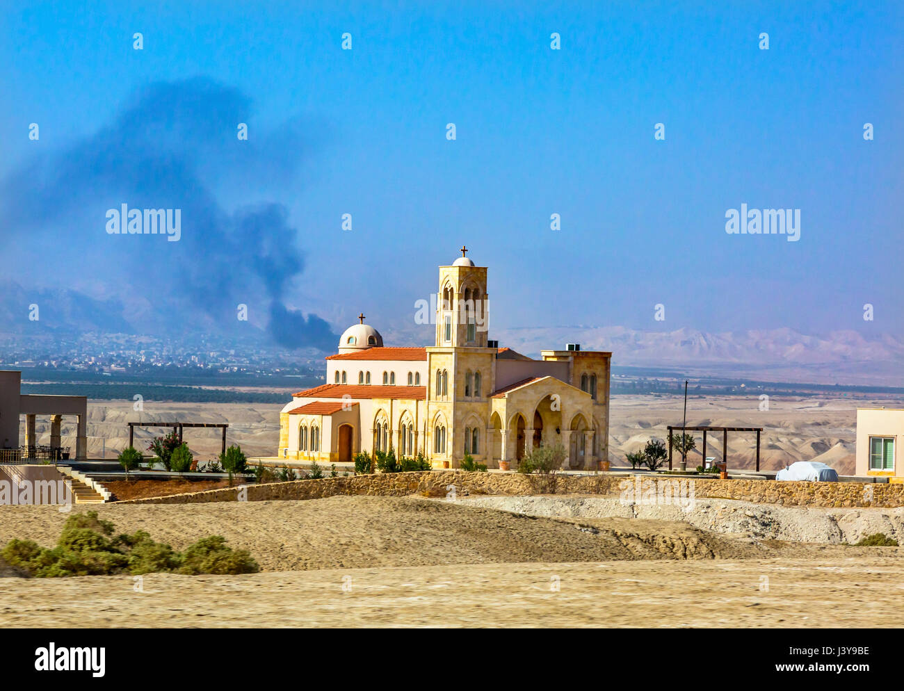 New Christian Church Jesus Baptism Site John Baptist Bethany Beyond ...