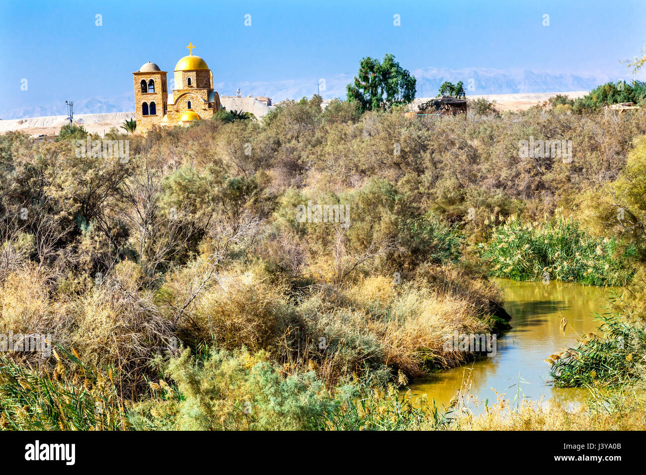 Jordan River John Baptist Greek Orthodox Church Jesus Baptism Site John ...