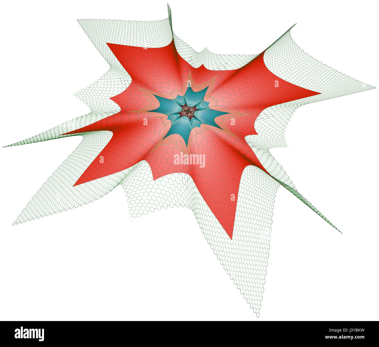 Abstract wireframe concept colorful background Cut Out Stock Images ...