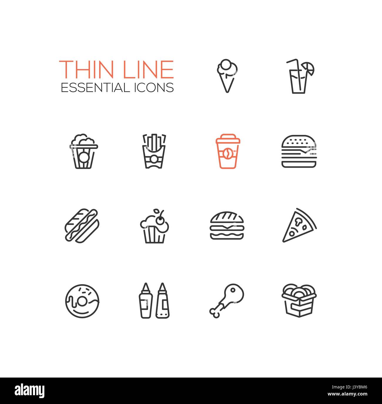 Wok menu food icon Stock Vector Images - Alamy