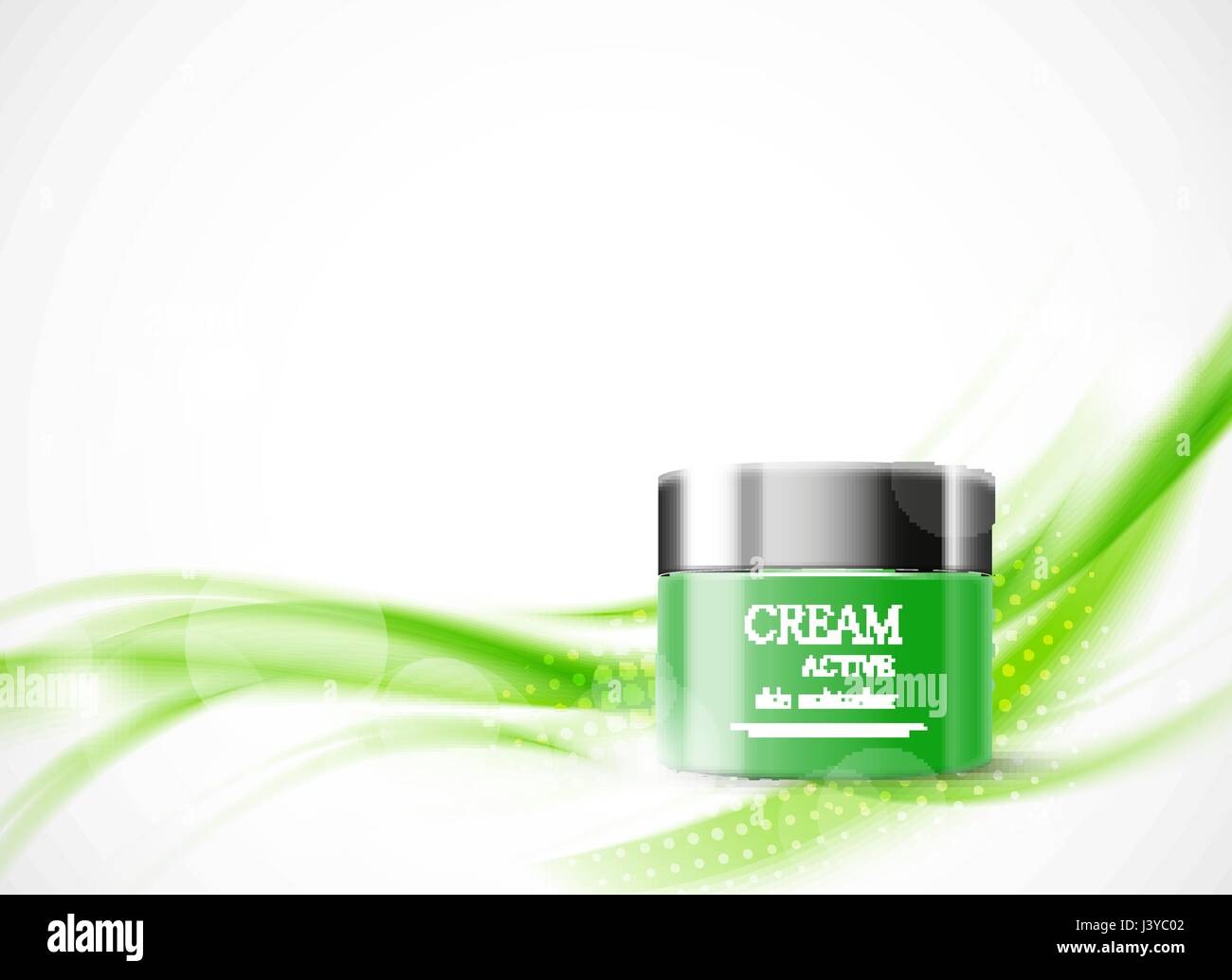 Body cream cosmetic design template Stock Vector Image & Art - Alamy
