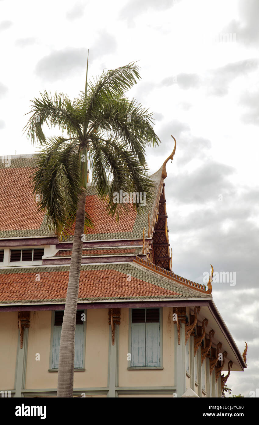 Building in Wat Saket Complex in Bangkok - thailand Stock Photo - Alamy