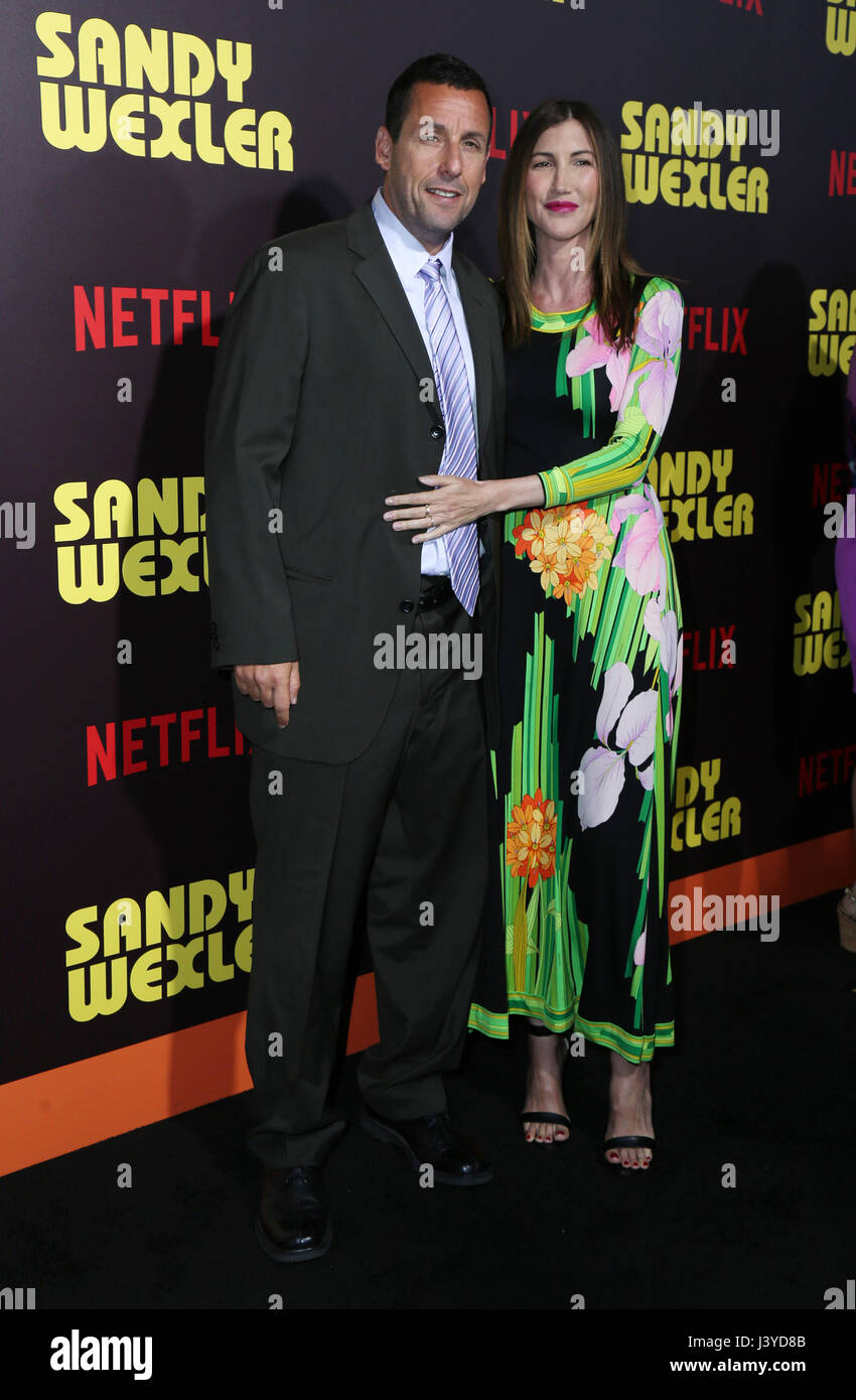Premiere of Netflix's 'Sandy Wexler' - Arrivals Featuring: Adam Sandler ...