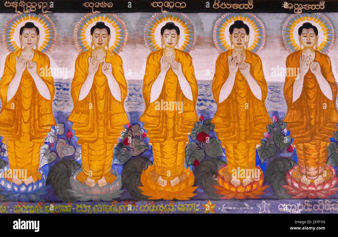 Burmese painting hi-res stock photography and images - Alamy