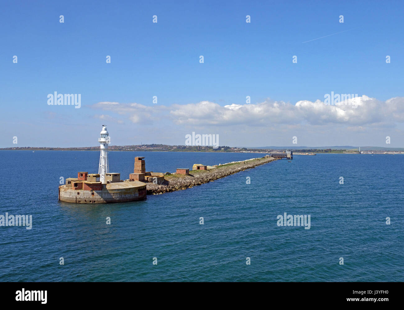 A general view of Breakwater Fort in Portland, Dorset, which is located ...