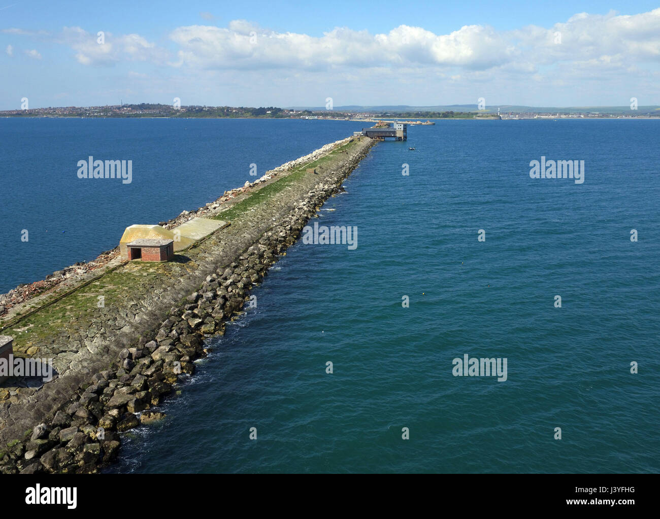 A general view of Breakwater Fort in Portland, Dorset, which is located ...