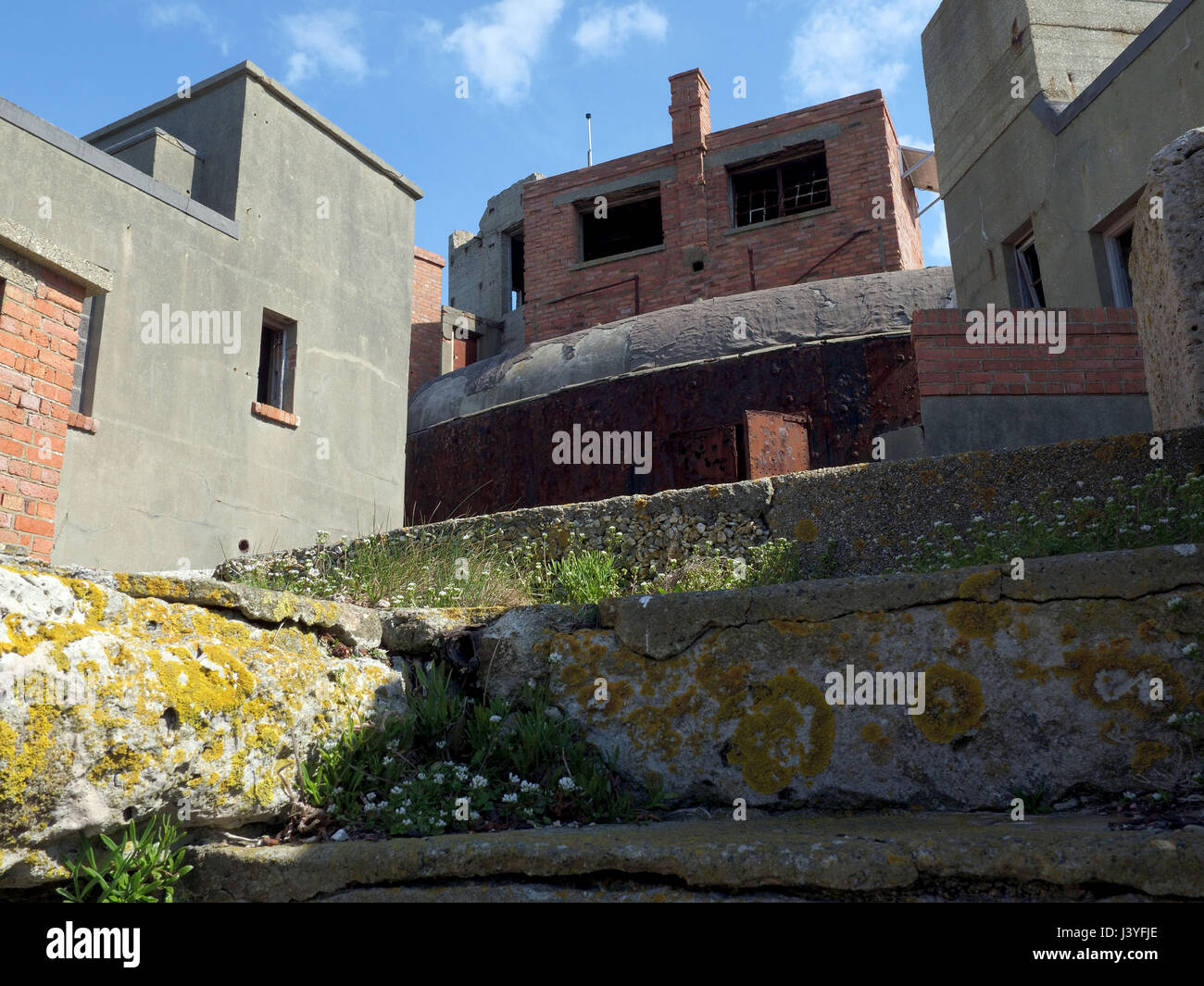 A general view of Breakwater Fort in Portland, Dorset, which is located ...