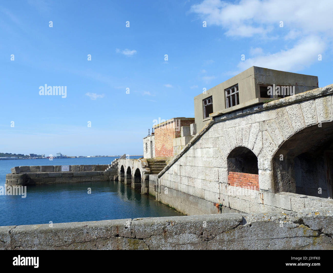 A general view of Breakwater Fort in Portland, Dorset, which is located ...