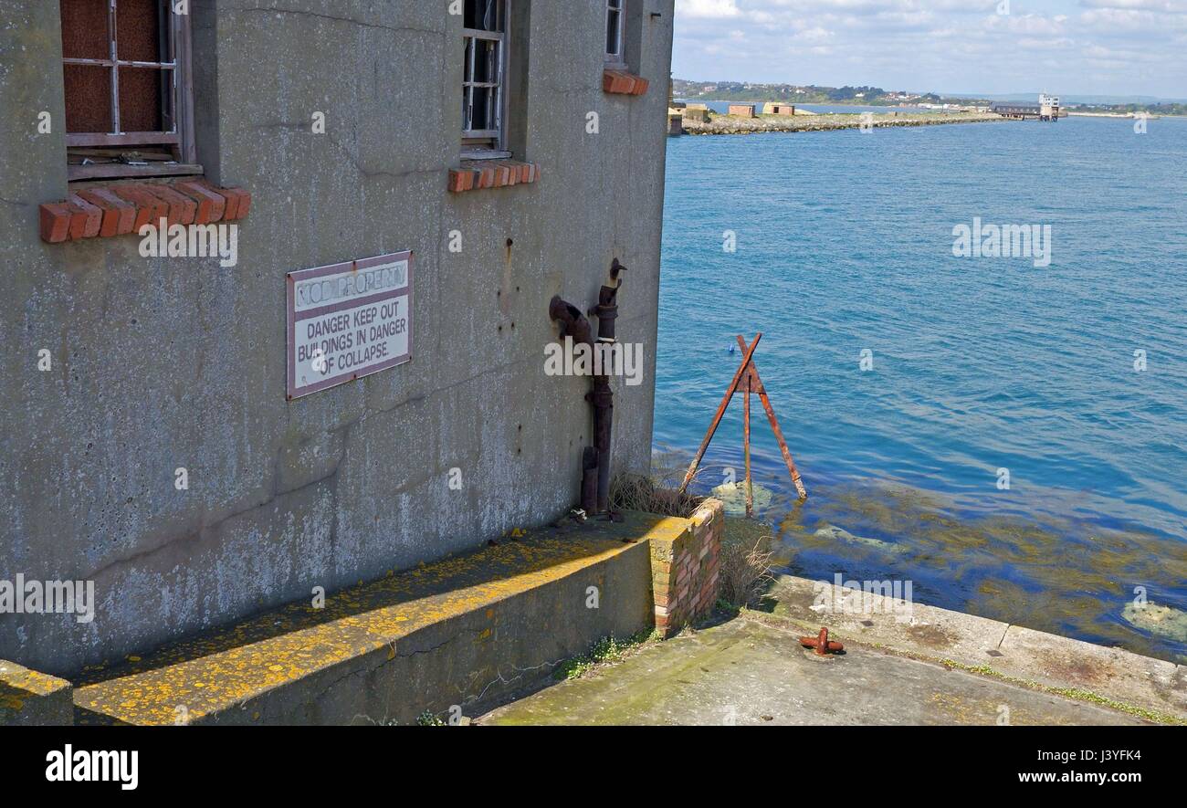 A general view of Breakwater Fort in Portland, Dorset, which is located ...
