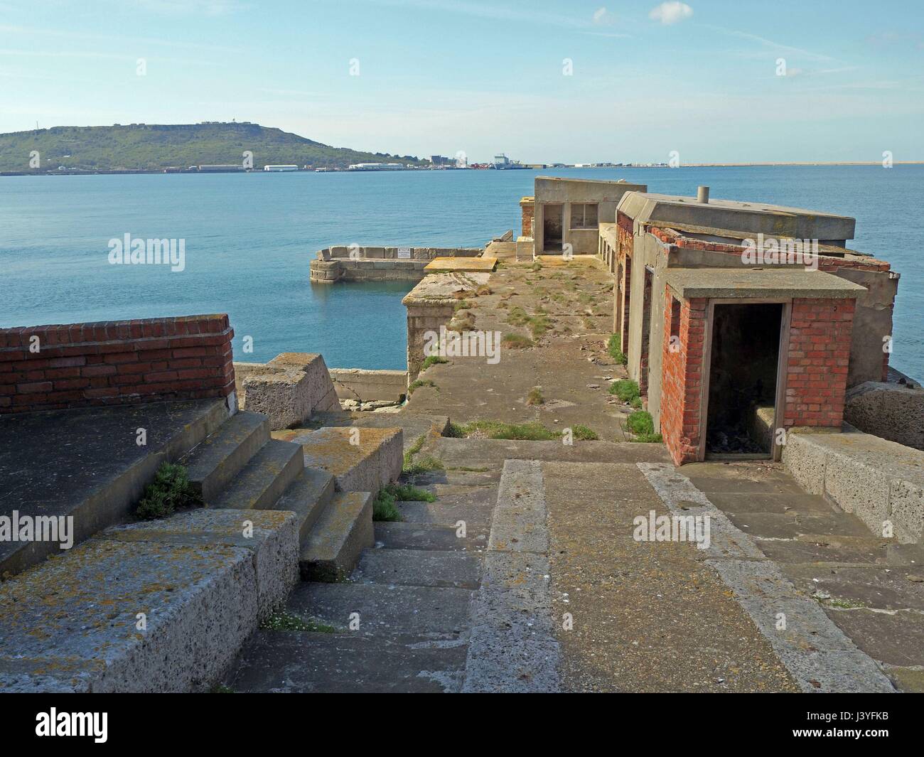 A general view of Breakwater Fort in Portland, Dorset, which is located ...
