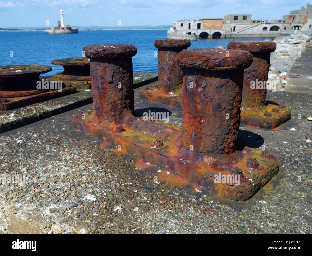 A general view of Breakwater Fort in Portland, Dorset, which is located ...