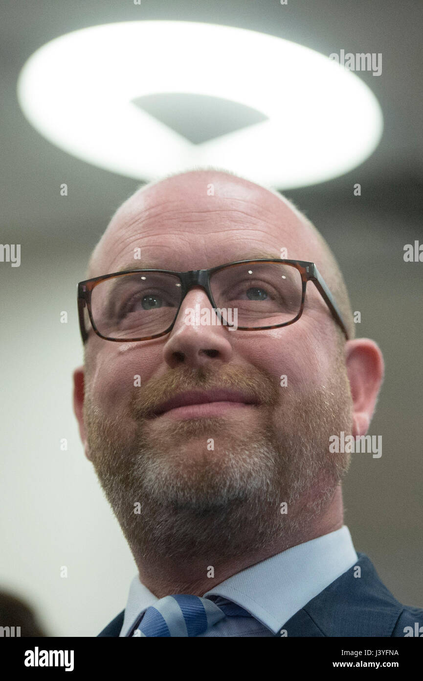 Ukip leader Paul Nuttall speaking at a policy launch event in Gt George ...