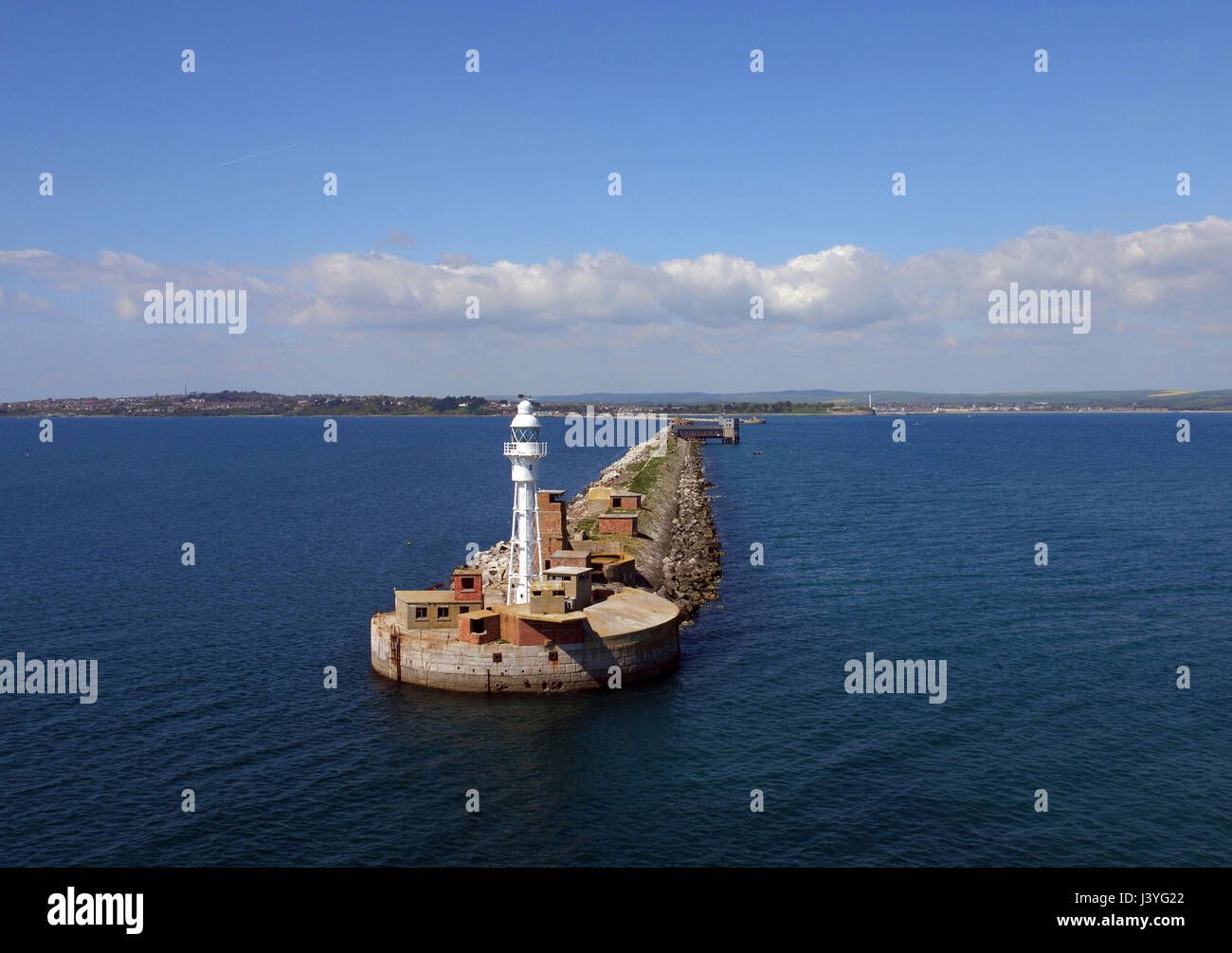 A general view of Breakwater Fort in Portland, Dorset, which is located ...