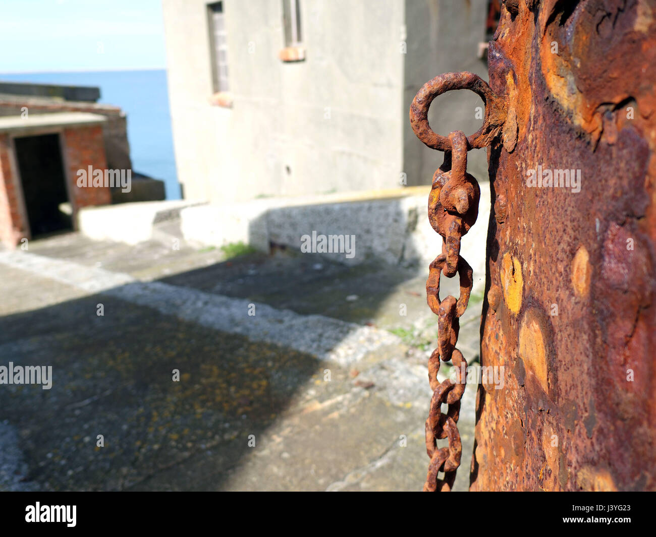 A general view of Breakwater Fort in Portland, Dorset, which is located ...