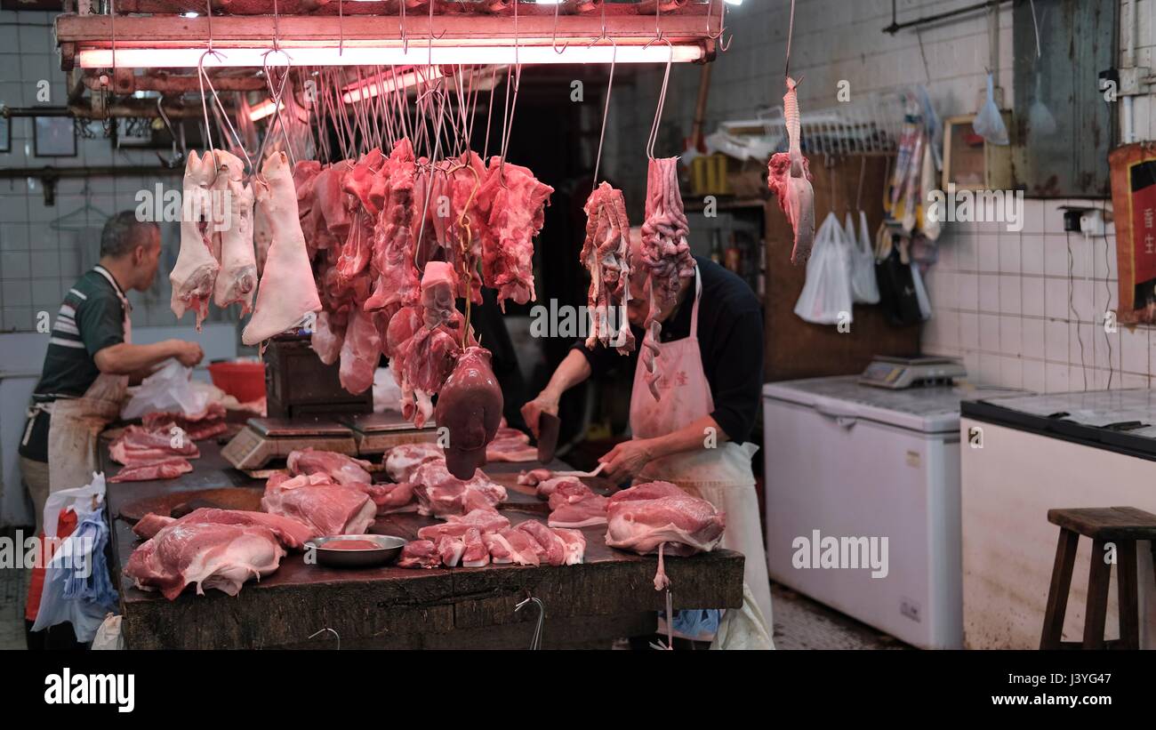 Meat hooks hi-res stock photography and images - Alamy