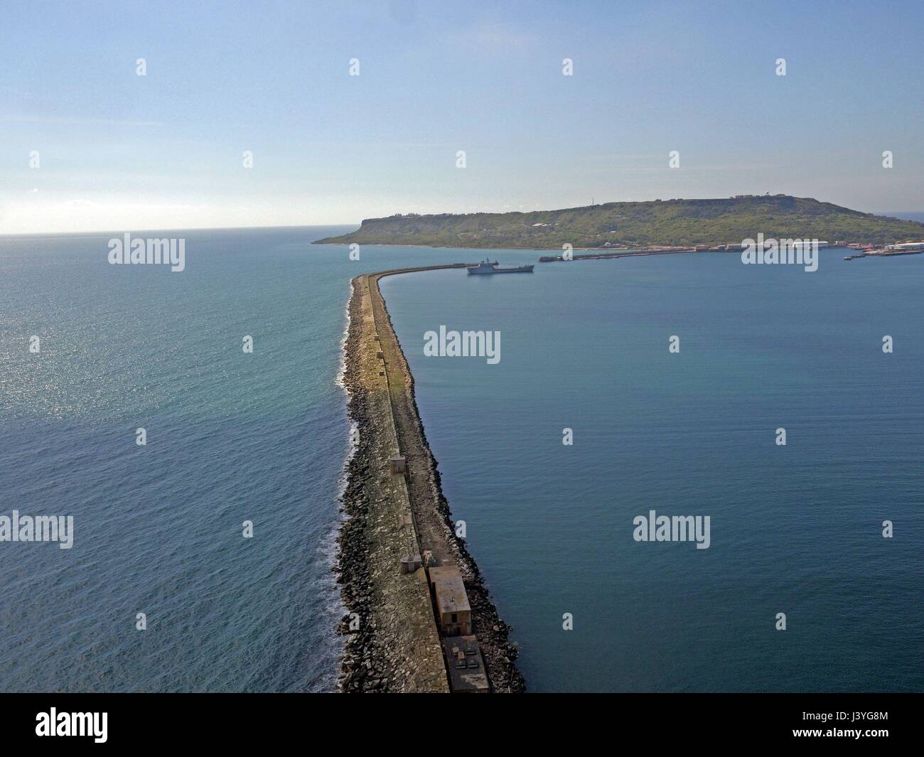 A general view of Breakwater Fort in Portland, Dorset, which is located ...