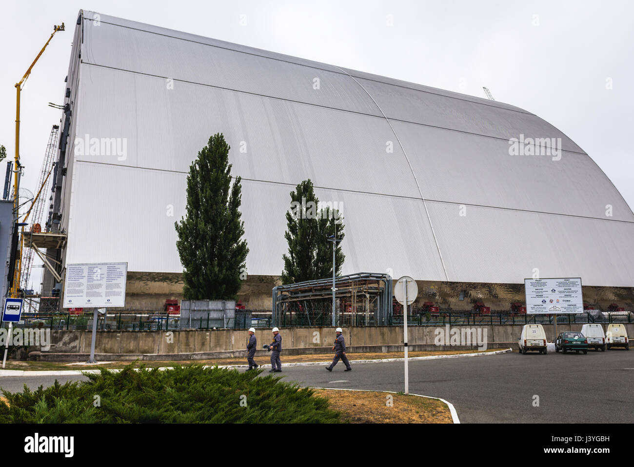 New Safe Confinement structure for reactor No. 4 of Chernobyl Nuclear ...