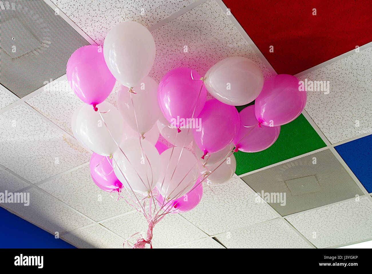 Items at Birthday Party Stock Photo - Alamy