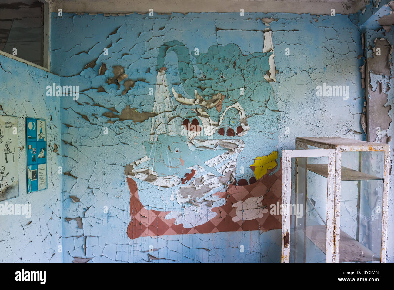 School nurse office in High school No 2 in Pripyat ghost city of ...